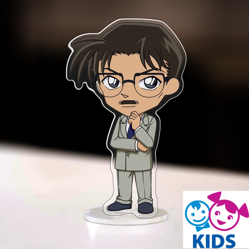 Mô hình đứng standee bằng arcrylic Thám Tử Lừng Danh Conan Shinichi Ran ...