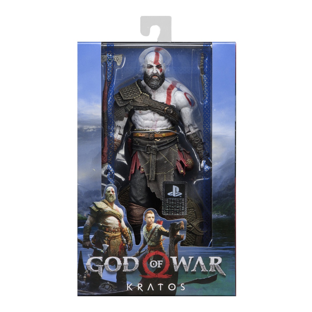 Mô hình nhân vật hành động Kratos tỷ lệ 7" của NECA God of War IV (2018 ...
