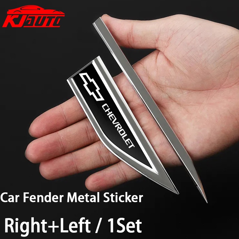 FENDER Logo 3d Bằng Thép Không Gỉ Gắn Cửa Xe Hơi chevrolet cruze spin ...
