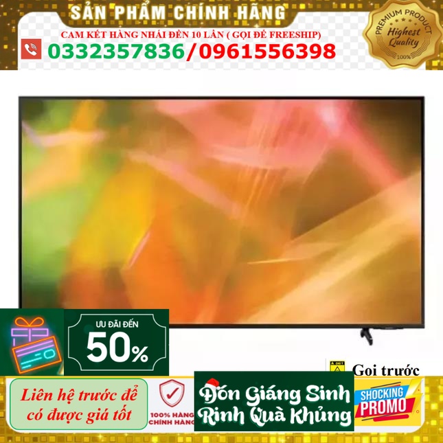 Smart Tivi Samsung Crystal UHD 4K AU8000 - 43AU8000 | 50AU8000 | 55AU8000 | 65AU8000 | LH ...