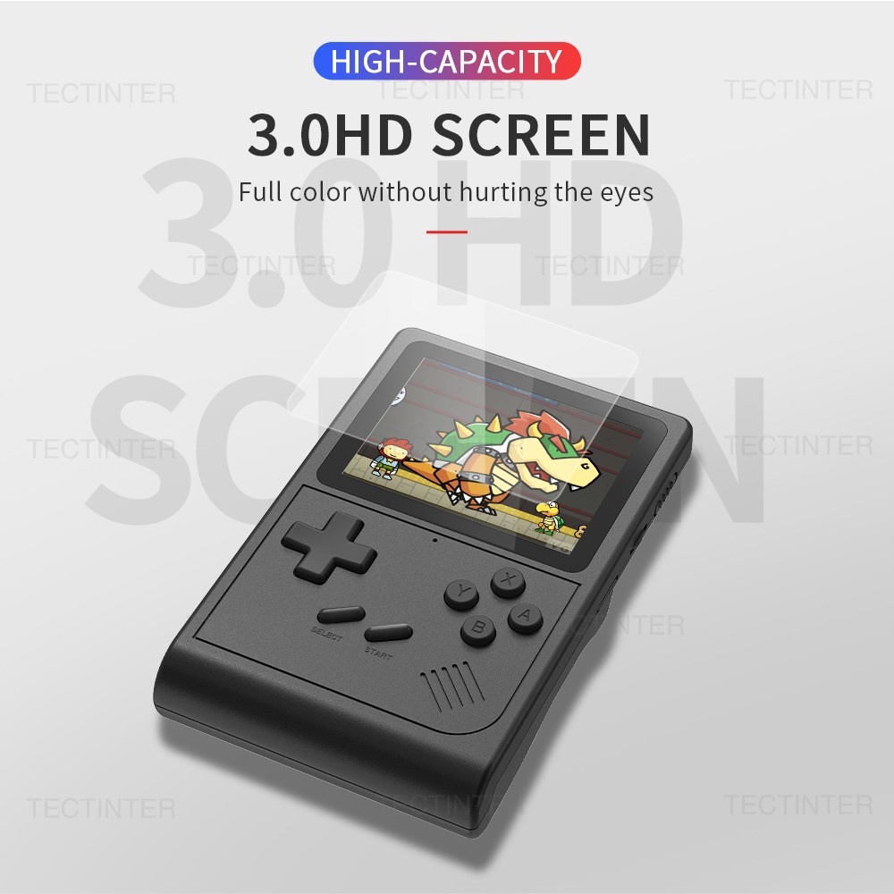 Máy Chơi game Cầm Tay gb300 Màn Hình 3.0 inch Tích Hợp 6000 Trò Chơi sf / sfc / gb / gba ...