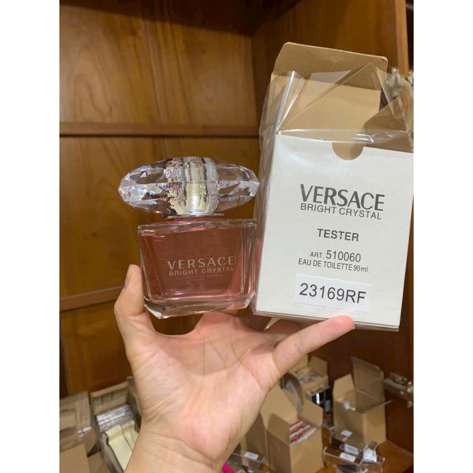 Nước hoa nữ tester versace hồng 90ml tester (sân bay RE.P) E không bill ...
