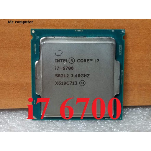 Bộ vi sử lý Core i3 6100 / i5 6500 / i7 6700 cpu socket 1151. Tặng kèm keo tản nhiệt | Shopee ...