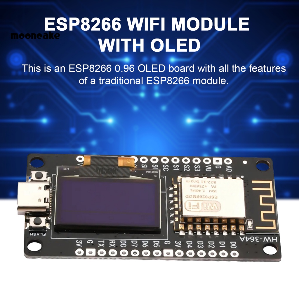 Mô Đun Phát Triển Esp8266 Oled Esp8266 Có Màn Hình Oled Ch340 Ch340 Chuyên Dụng | Shopee Việt Nam