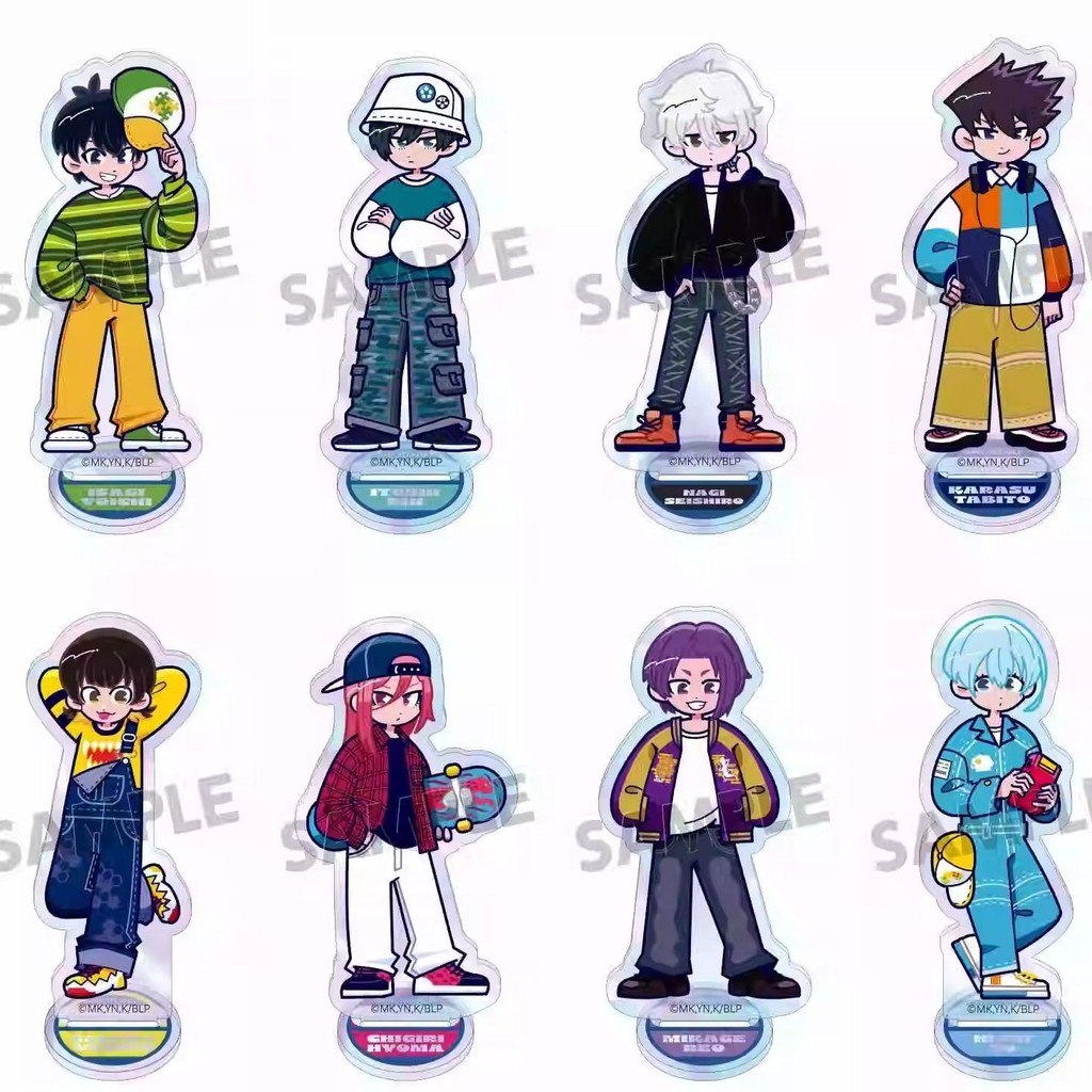 Khóa Xanh 90 Acrylic Đứng Karasu Tabito Hình Hiển Thị Itoshi Rin ...