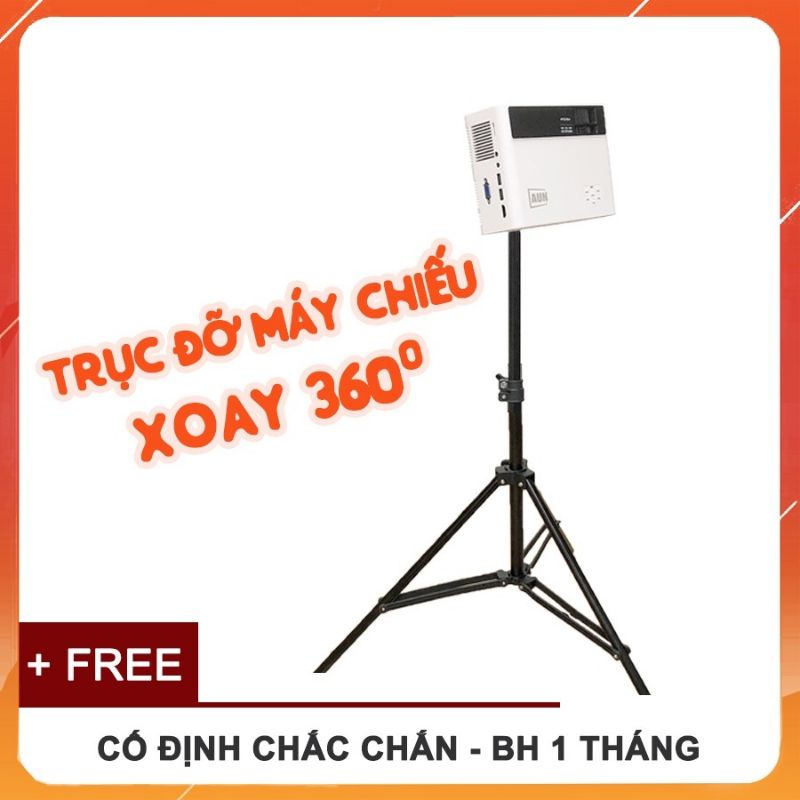 [xoay 360 - ĐỘ ChỊu LỰc 25kg] Chân Tripod Máy Chiếu Xoay 360 độ 