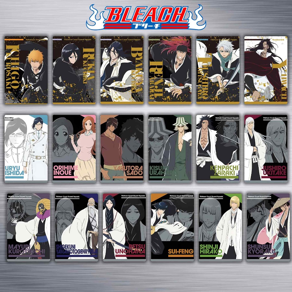 MIỄN PHÍ SHIP Card Bo Góc BLEACH Thẻ Bài Nhân Vật - Photocard - Anime ...
