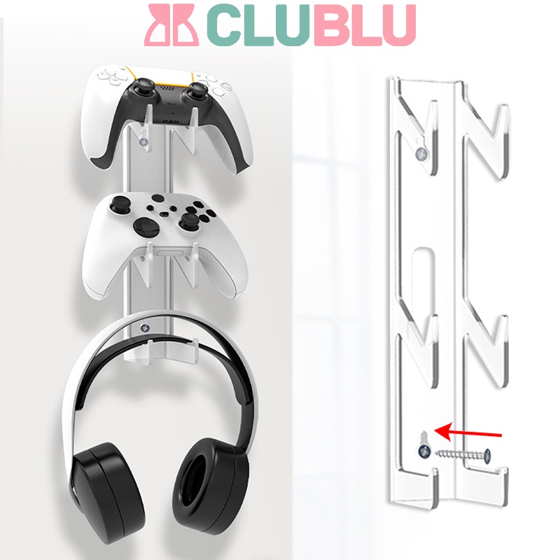 -CLUBLU- Móc Treo Trong Suốt Tai Nghe Chụp Tai Gamepad Tay Cầm GAMING ...