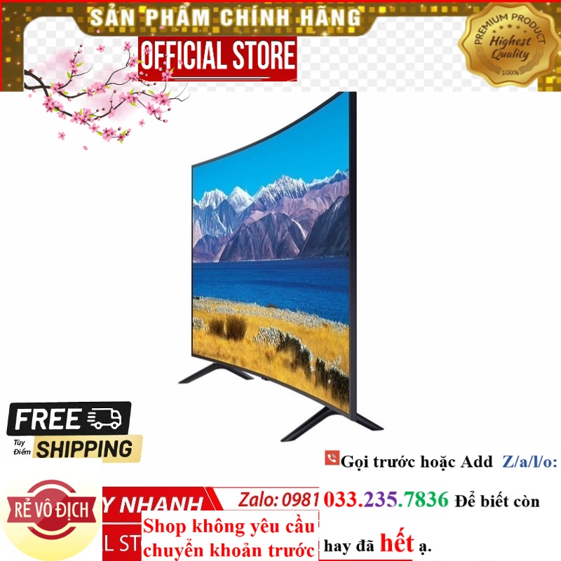 {Mới} Smart TV SAMSUNG Màn Hình Cong Crystal UHD 4K 65 inch TU8300 Mới ...