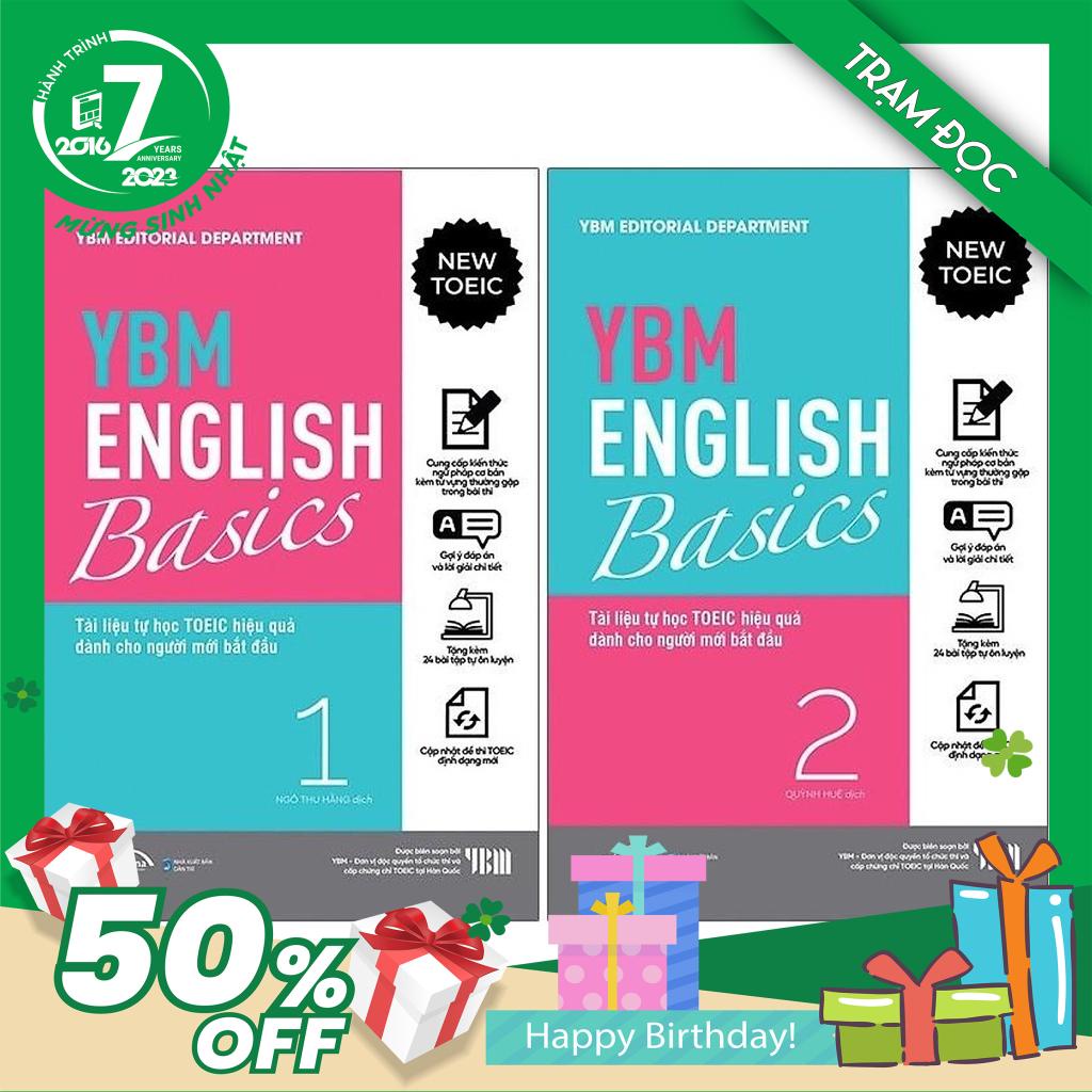 Sách - YBM English Basics (Bộ 2 Cuốn) | Shopee Việt Nam