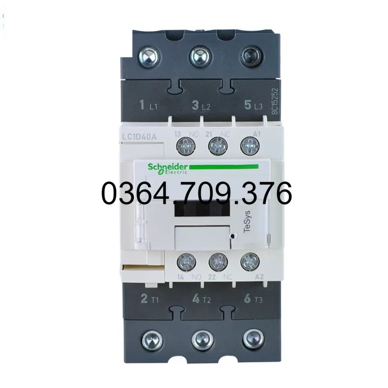 Schneider điện tesys D 3-ploe contactors-Điều khiển động cơ loại AC-3 ...