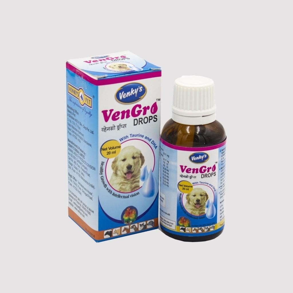 Siro cho chó mèo Venworld VenGro Drops tăng cường hệ miễn dịch 20ml ...