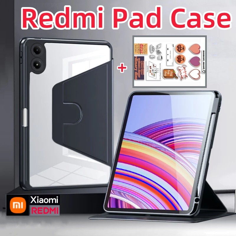 Ốp Xoay 360 Độ Cho Redmi Pad Pro 12.1 inch 5G Bảo Vệ Redmi Pad SE 11 ...