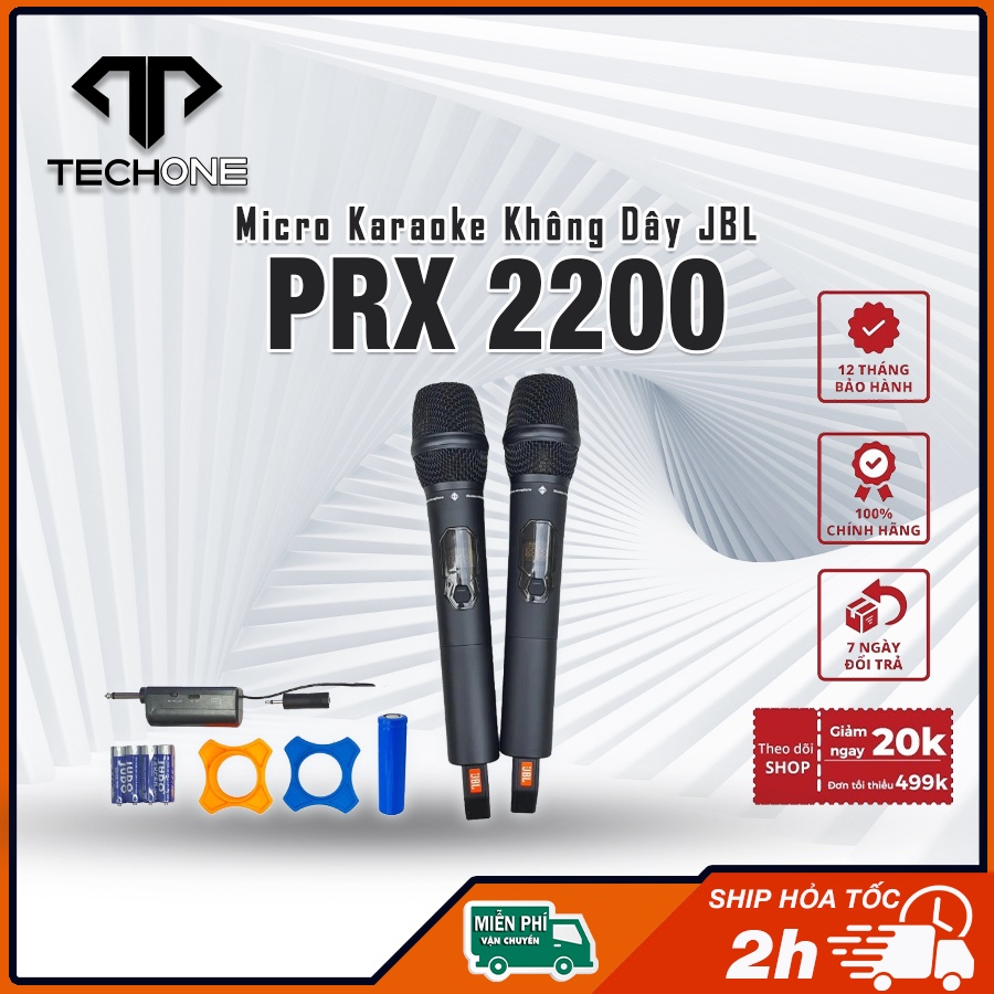 Micro Karaoke Không Dây JBL PRX 2200: Thiết Kế Sang Trọng, Độ Nhạy Cao ...