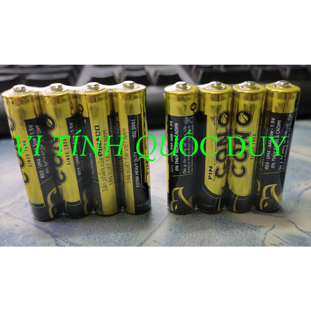 12 hộp Pin tiểu 3A Con Ó Pinaco. Hàng Chính Hãng. 1 hộp 40 viên ...