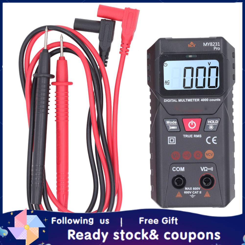 Xiyijia Smart Digital Multimeter 4000 Counts Automatic Identification ...