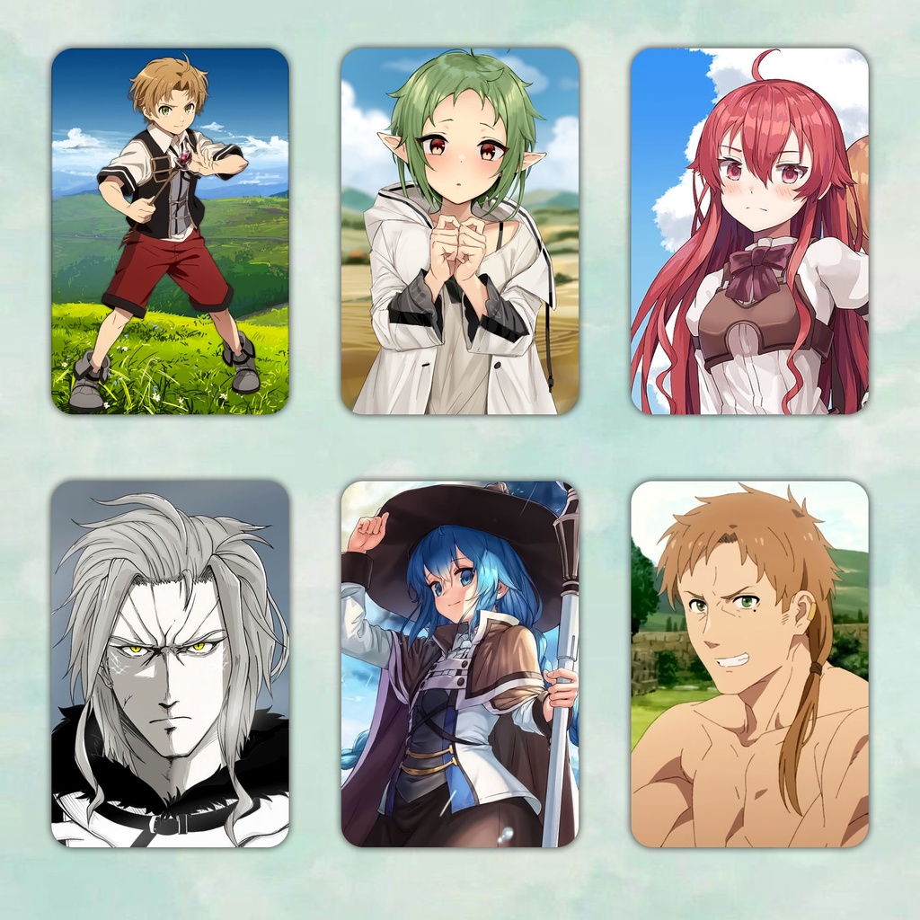 MIỄN PHÍ SHIP Card Bo Góc Mushoku Tensei - Jobless Reincarnation Thẻ ...