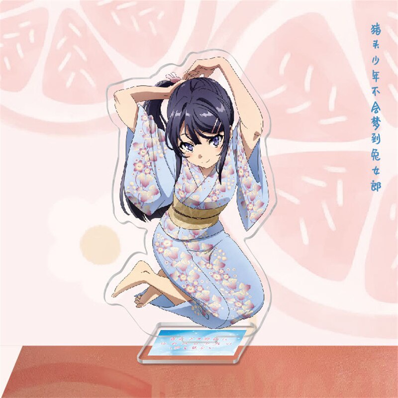 Mô hình Standee Rascal Does Not Dream Of Bunny Girl Sakurajima Mai Koga ...