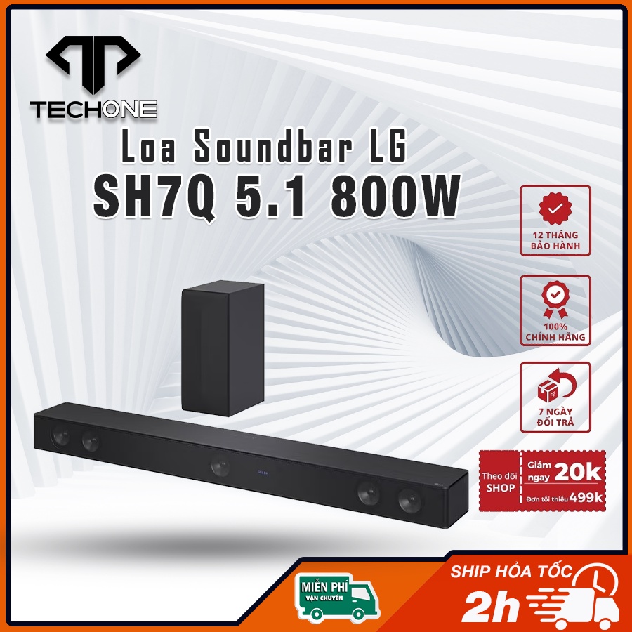 loa Thanh Soundbar LG SH7Q 5.1ch 800W Hàng Chính Hãng 100% Bảo Hàn | Shopee Việt Nam