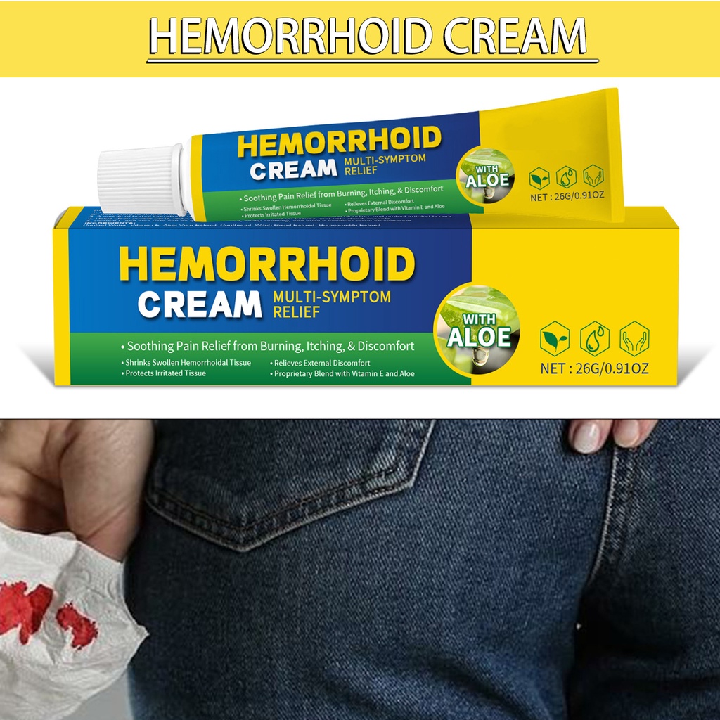 Haemorrhoids Cream Hemorrhoid Piles Anal Fissure Prolapse Treatment