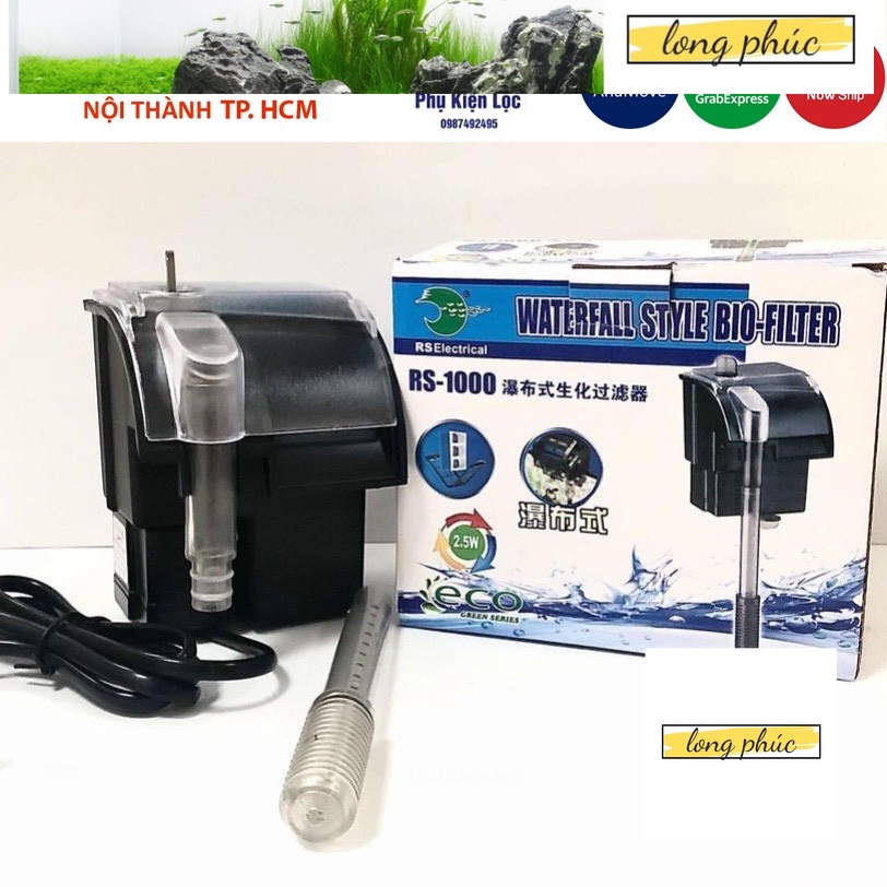 Lọc thác Resun RS 5000 RS 6000 RS 7000 cho hồ cá bể thuỷ sinh | Shopee ...