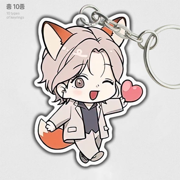 Móc khóa Jinx Kim Dan x Joo Jaekyung x Choi Heeseung x Hwang Yoon-gu ...