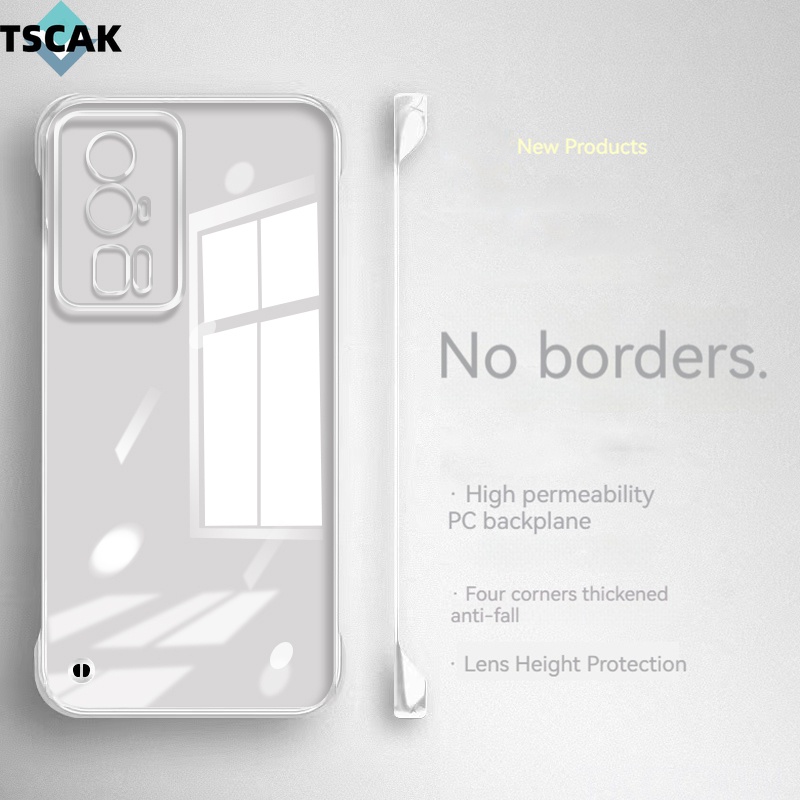 Ốp Điện Thoại Nhựa Cứng Trong Suốt Không Viền Cho redmi k60 k50 ultra k60 k50 pro | Shopee Việt Nam