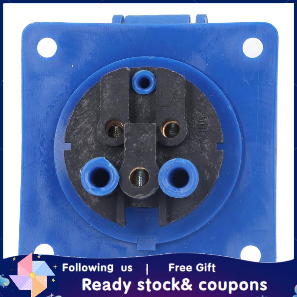 Xiyijia 3 Pin CEE Socket PC+Brass Concealed Industrial Outlet for ...