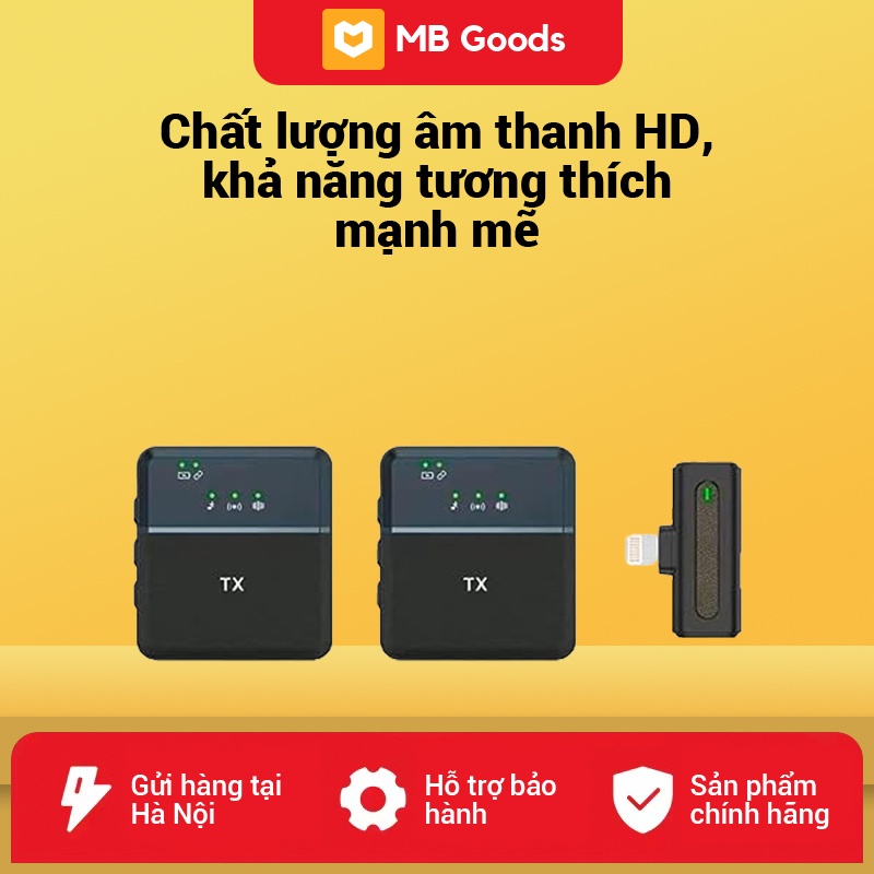 Micro Lavalier tùy chọn SX8 không dây điện thoại video ngắn phát sóng ...