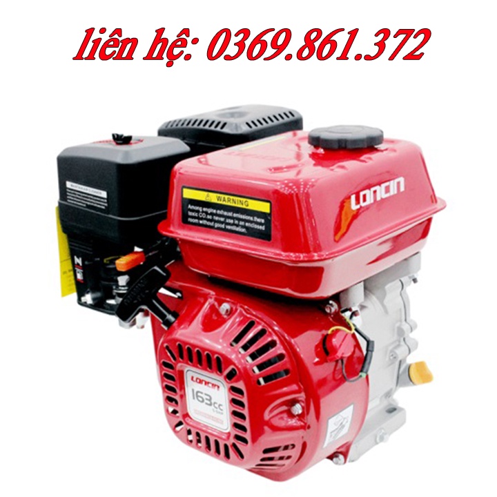 Máy Nổ – Động Cơ Xăng Loncin G160F 5.5HP | Shopee Việt Nam