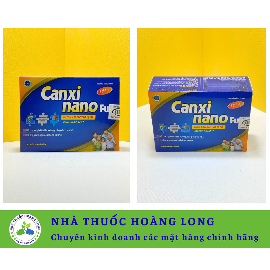 Bổ sung canxi cho cơ thể Canxi nano fuji dễ hấp thu - Hộp 30 viên | Shopee Việt Nam