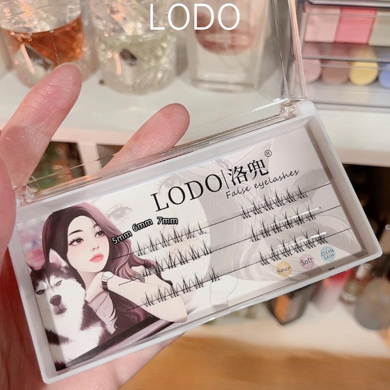 LODO Lông mi giả mô phỏng tự nhiên uốn cong lâu dài | Shopee Việt Nam