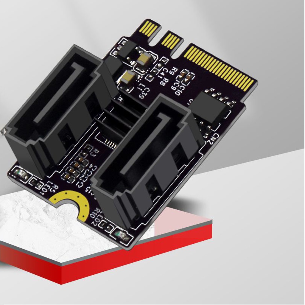 Jmt Thẻ Mở Rộng m2 (a + e key) Sang sata3.0 Mở Rộng pcle 3.0 key a + e wifi m.2 Sang sata for ...