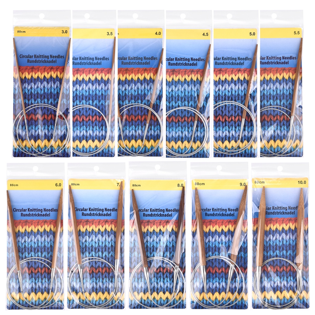Kim đan tròn 3-10mm DIY Double Tipped Crochet Thép không gỉ Thread ...
