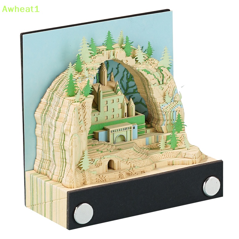 Lịch Để Bàn Awheat1,2024 Ghi Chú diy 3d Nghệ Thuật Độc Đáo Mới | Shopee ...