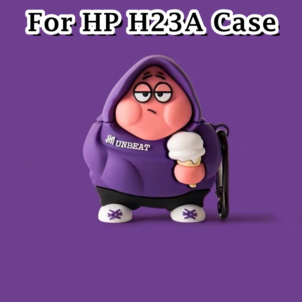 Vỏ Bảo Vệ Hộp Sạc Tai Nghe hp h23a Bằng Silicon Họa Tiết Hoạt Hình Vui ...
