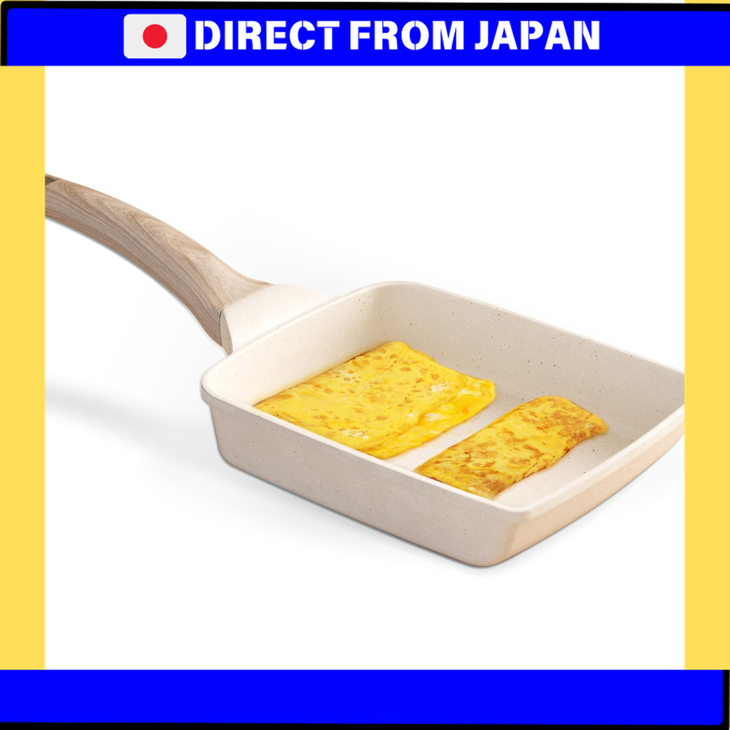 Chất lượng Nhật Bản 【Vương quốc đánh dấu】Chảo trứng 15cm IH, chảo trứng chịu nhiệt dùng được ...