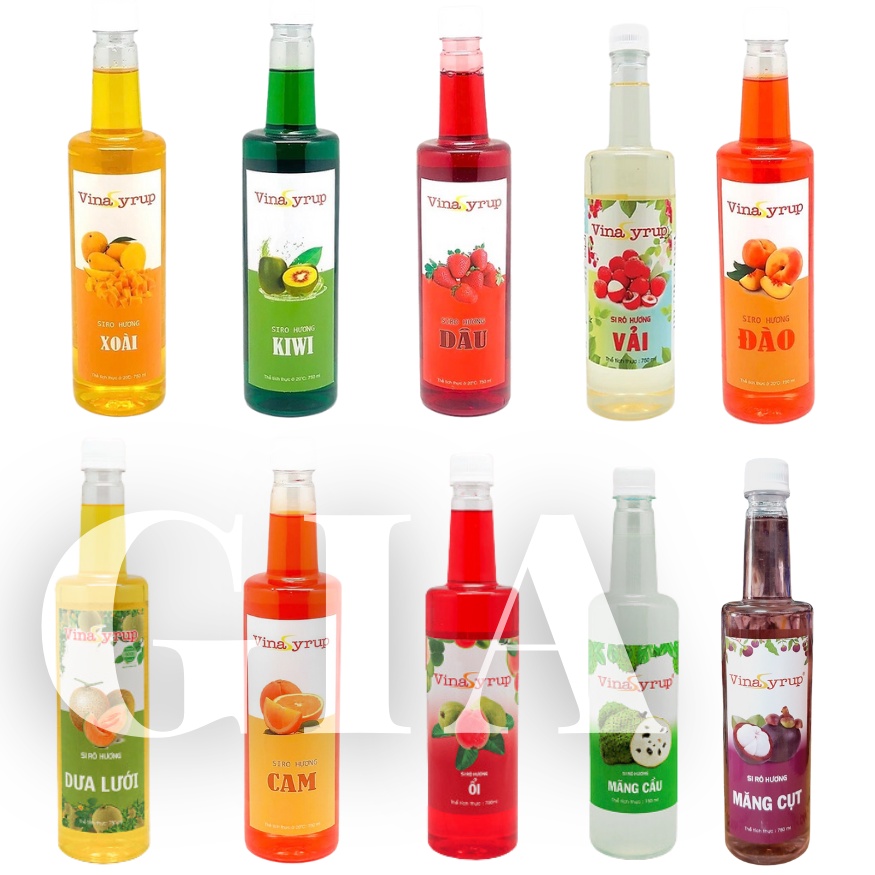Siro Vina chai 750ml (đủ hương) | Shopee Việt Nam