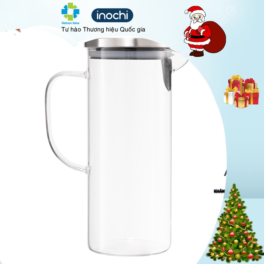 Bình nước 1.3l Nikko Inochi bình thủy tinh chịu nhiệt | Shopee Việt Nam