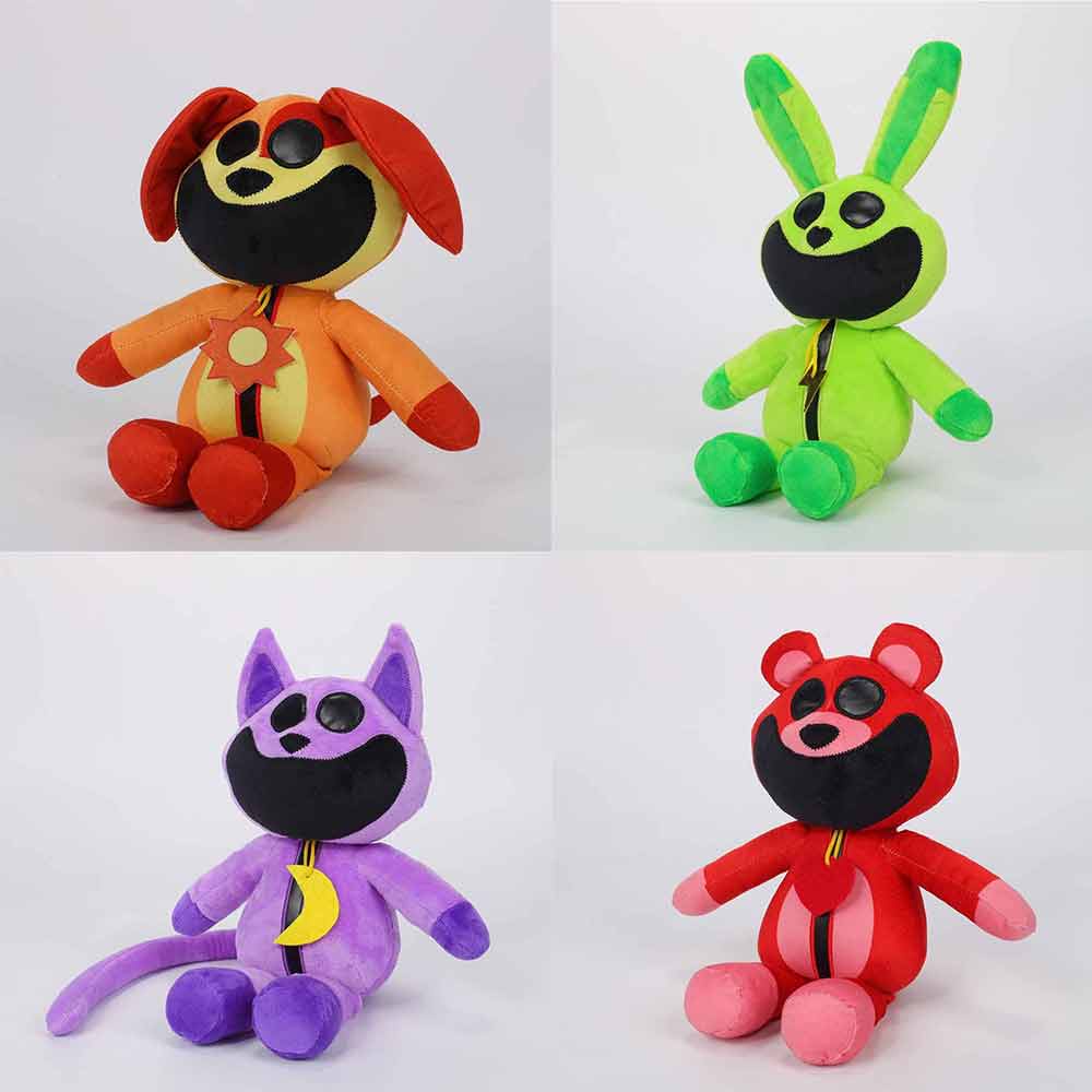 30cm Smiling Critters Plush Toys Hopscotch CatNap BearHug Plushie Doll ...