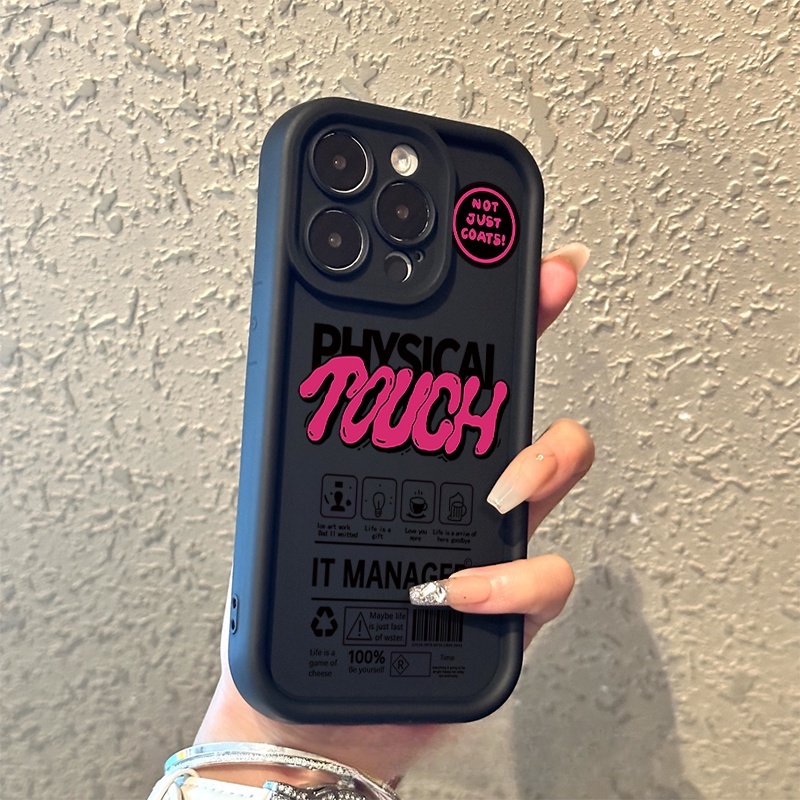 ốp iphone 11/12/13/14/15/16 Pro Max Fashion English label silicone ...