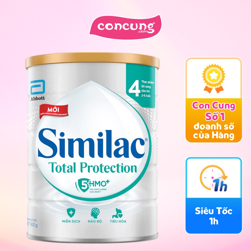 Sữa Similac Total Protection 4 (5 HMO+) 900g (2 - 6 tuôi) | Shopee Việt Nam