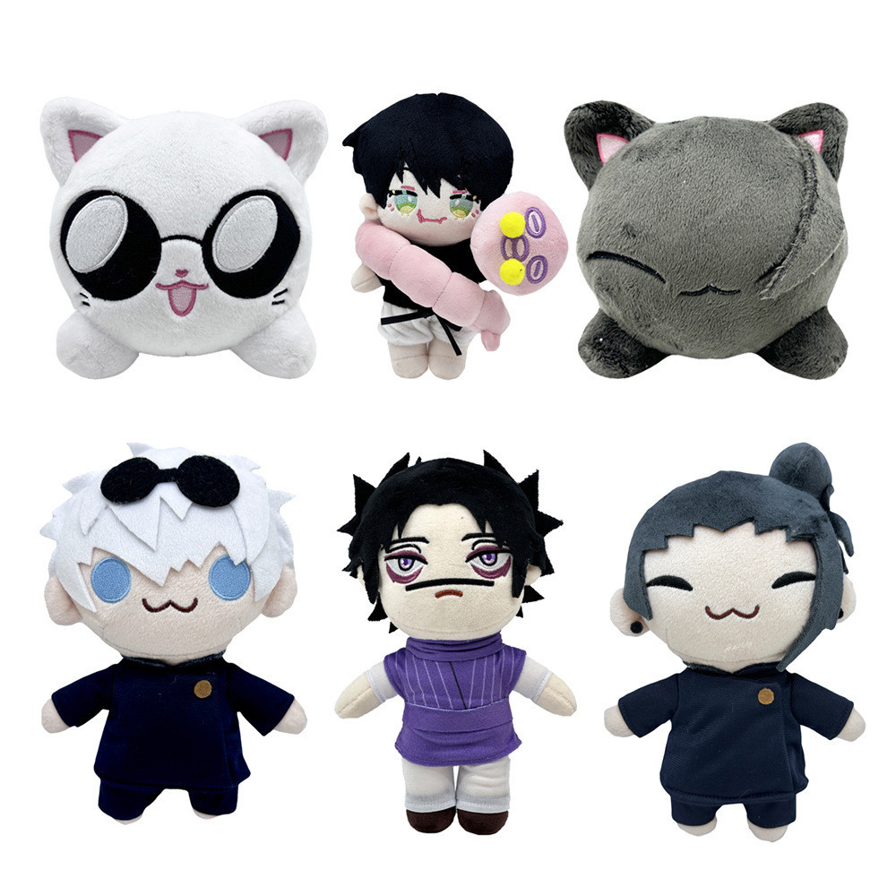 Thú Nhồi Bông Gojo Satoru and Geto Suguru Plushies, Jujutsu Kaisen Gojo ...