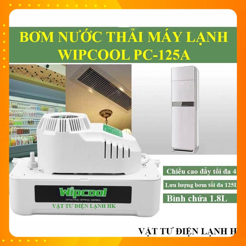 Bơm nước thải máy lạnh WIPCOOL PC-125A 4M, máy bơm xử lý nước ngưng điều hòa wipcol hàng Xịn ...