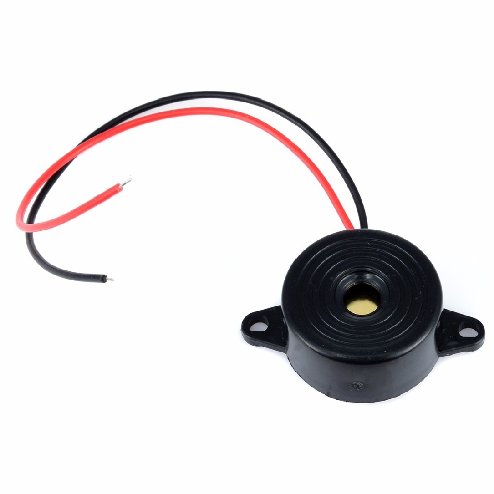 2pcs New 3-24V Piezo Electronic Tone Buzzer Alarm Continuous Sound 12V ...