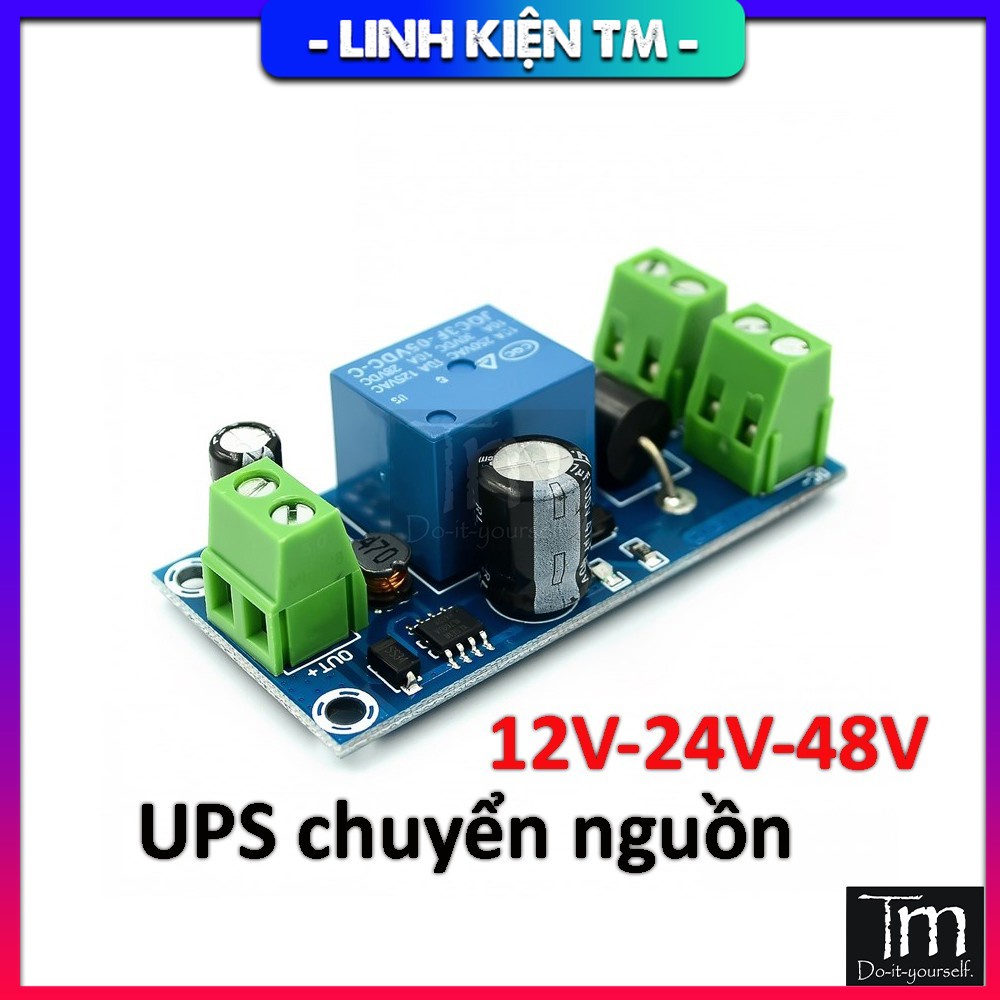 Mạch UPS Chuyển Nguồn Dự Phòng 12-24-48V 10A | Shopee Việt Nam