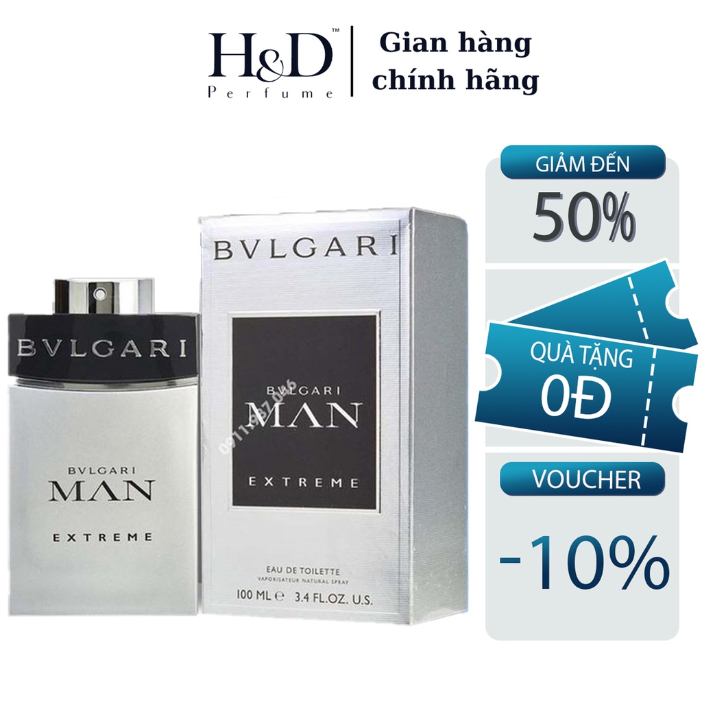 Nước hoa BVL Man Extreme dành cho Nam HD Perfume | Shopee Việt Nam