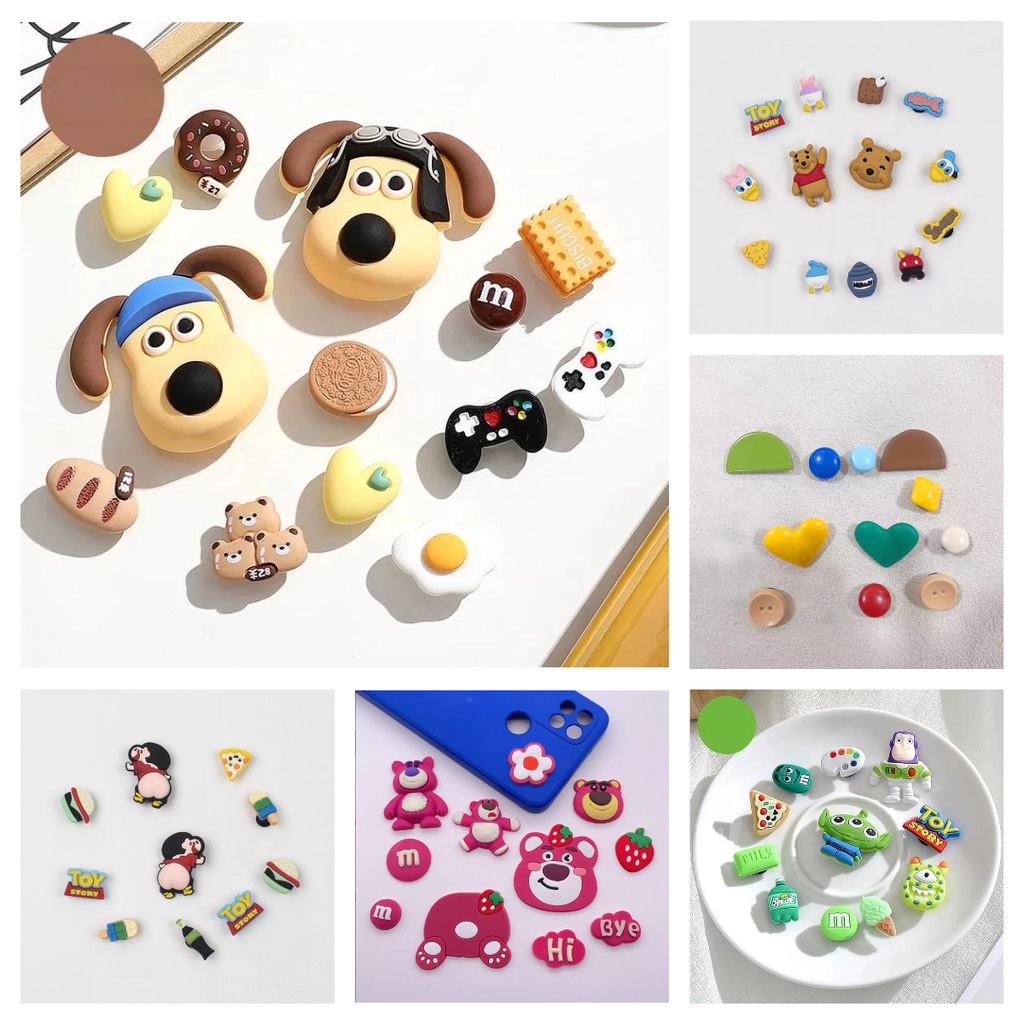 sticker dép crocs, charm crocs jibbitz DIY có thể tháo rời dễ thương ...