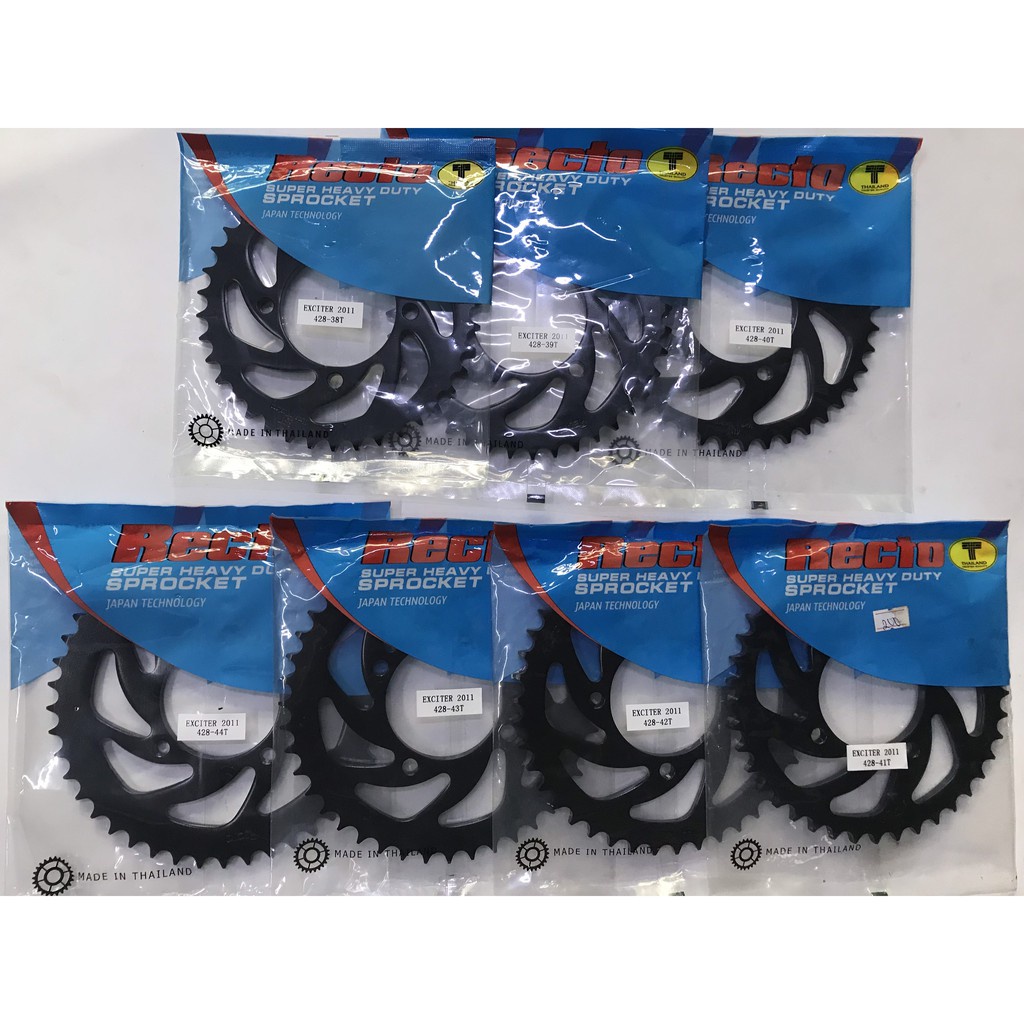 Nhông - Dĩa tải sau xe Exciter 135 Sirus xăng cơ Yaz (28T-30T-32T-33T-34T-35T-36T-37T-38T--->45T ...