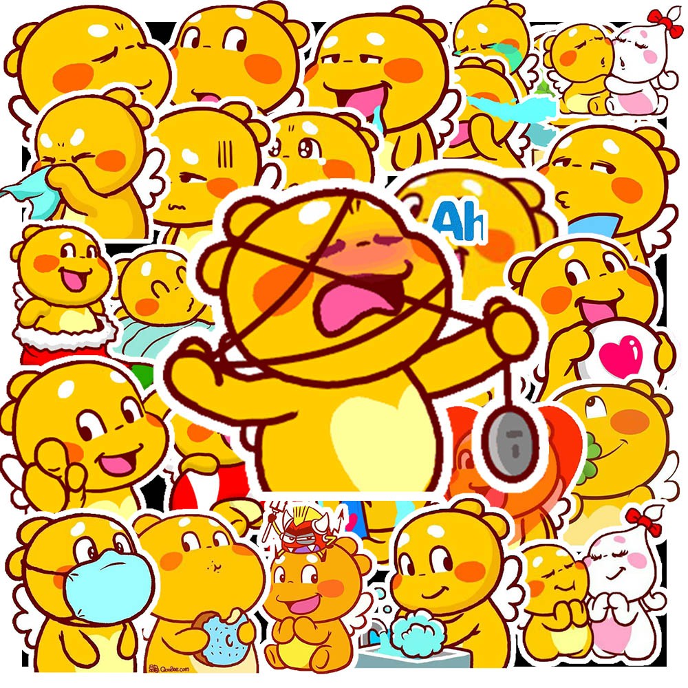 Set 50 Sticker Hình QOOBEE – Decal Trang Trí Xe - Điện Thoại - Laptop - Nón Bảo Hiểm | Chống ...